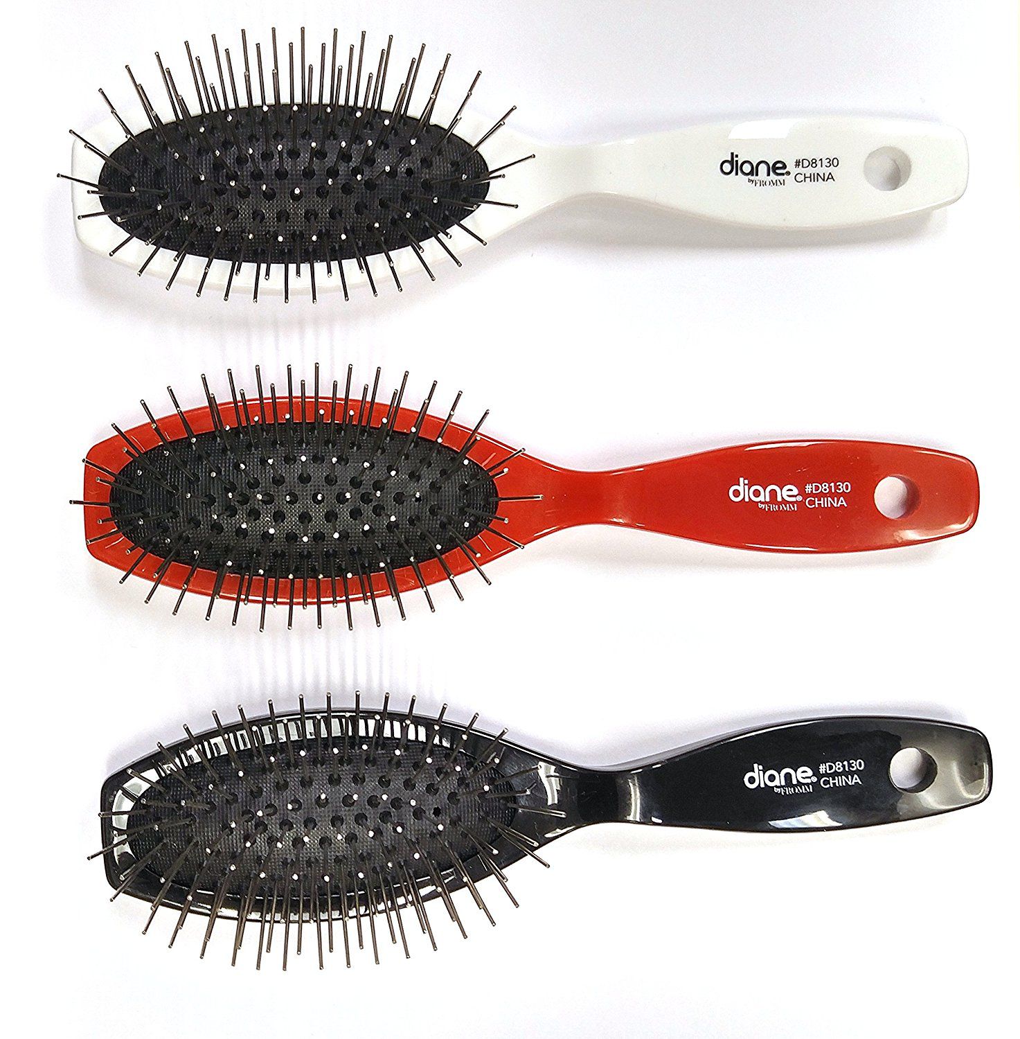 Diane 9-row Steel Pin Bristle Cushion Base Brush 8130 Wig Hair Brush ...