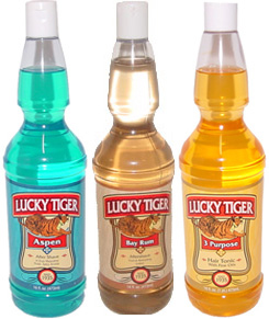 Master 3 pack - Lucky Tiger Hair Tonic, Aspen After Shave and Bay Rum